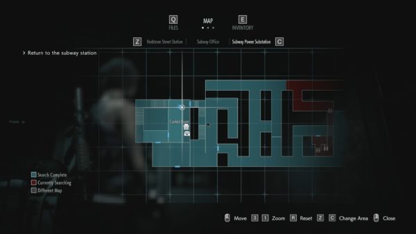 Resident Evil 3 Guide: Subway Power Substation items, documents ...