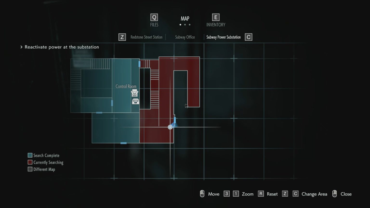 Resident Evil 3 Guide: Subway Power Substation items, documents ...