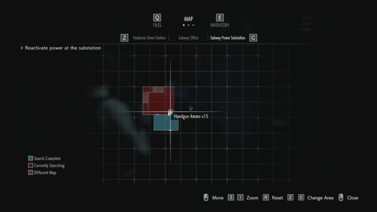 Resident Evil 3 Guide: Subway Power Substation items, documents ...