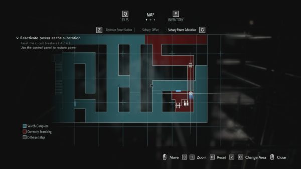 Resident Evil 3 Guide: Subway Power Substation items, documents ...