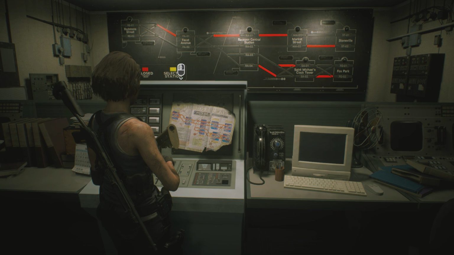 Resident Evil 3 Guide: Downtown return items, documents, collectibles ...