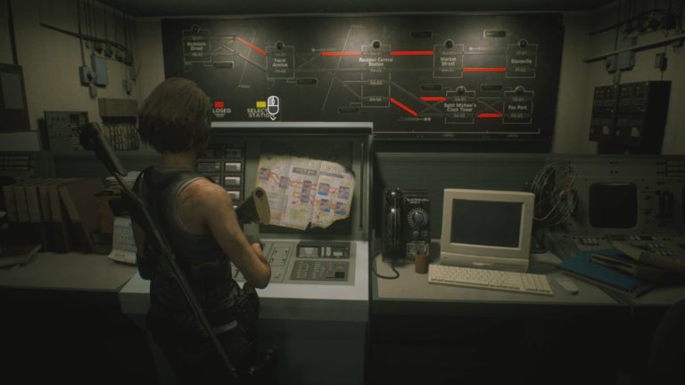 Resident Evil 3 Guide: Downtown return items, documents, collectibles ...