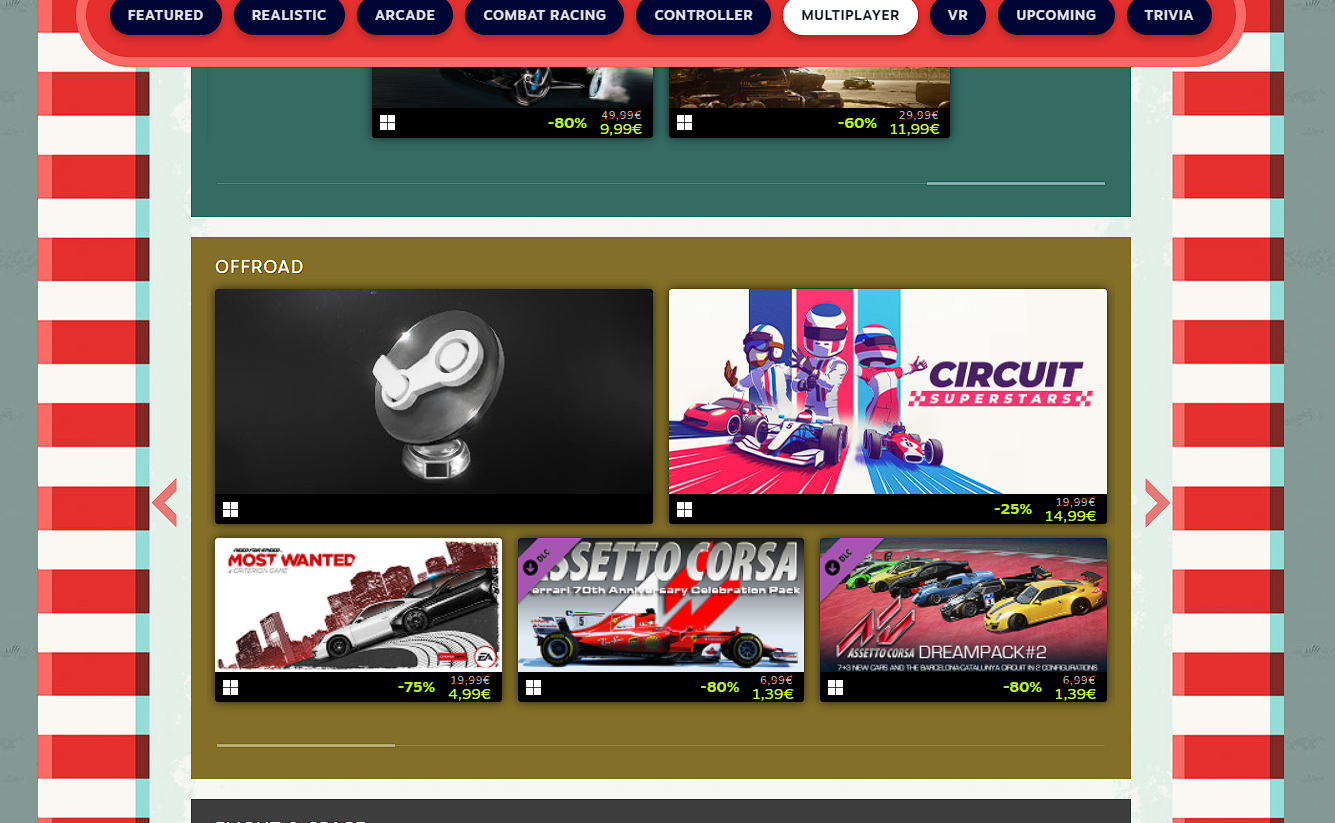 Steam Racing Fest is here! - GameThroughs