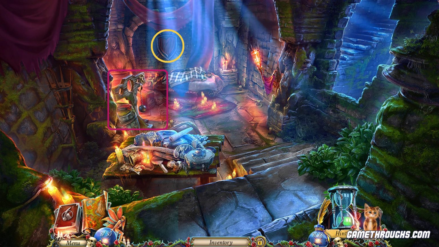 Grim Legends: The Forsaken Bride - All Elusive Objects and Spirits - GameThroughs