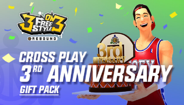 [FREE] 3on3 FreeStyle – Crossplay 3rd Anniversary Gift Pack on Steam ...