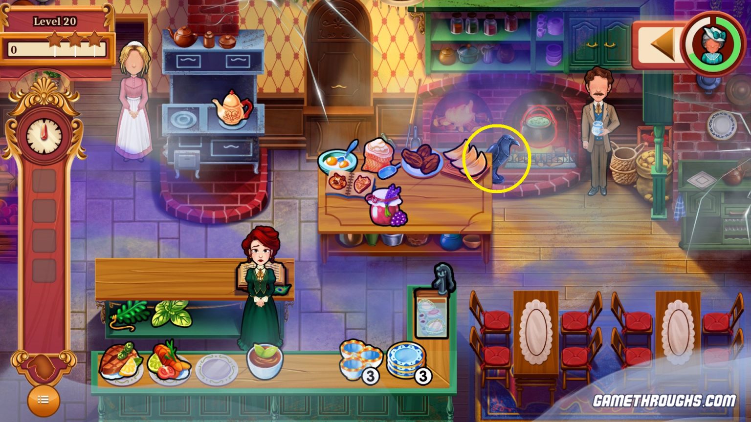 Scarlet's Haunted Hotel - All raven locations - GameThroughs