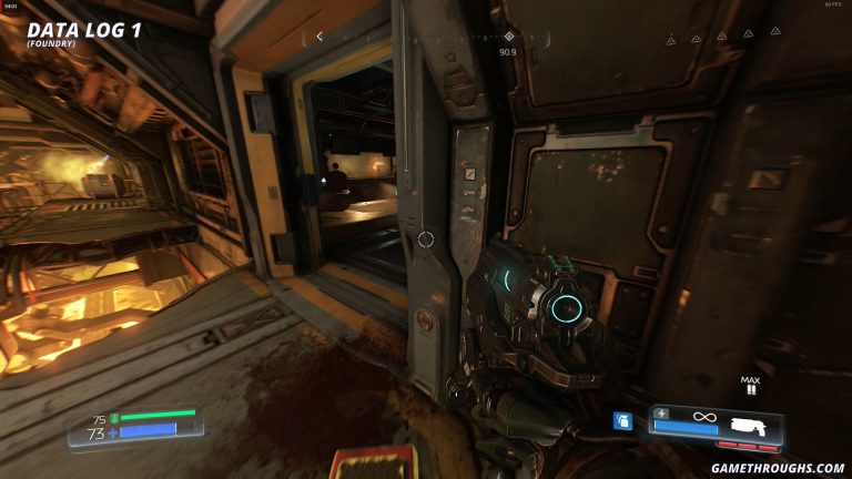 DOOM Mission 3 Foundry - Collectibles, Secrets, Locations Guide - GameThroughs