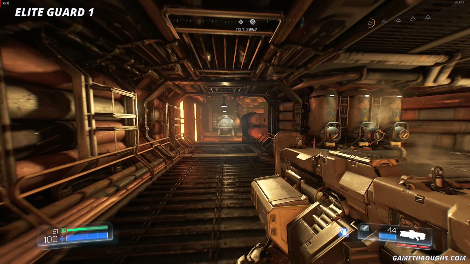 DOOM Mission 3 Foundry - Collectibles, Secrets, Locations Guide - GameThroughs